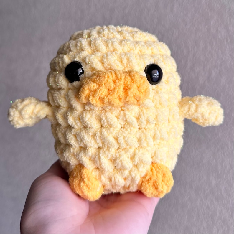 Weapon Duck Crochet Pattern Knife Duck Pattern No Sew Duck - Etsy