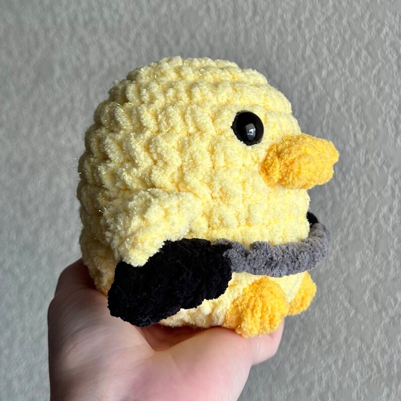 Weapon Duck Crochet Pattern Knife Duck Pattern No Sew Duck - Etsy