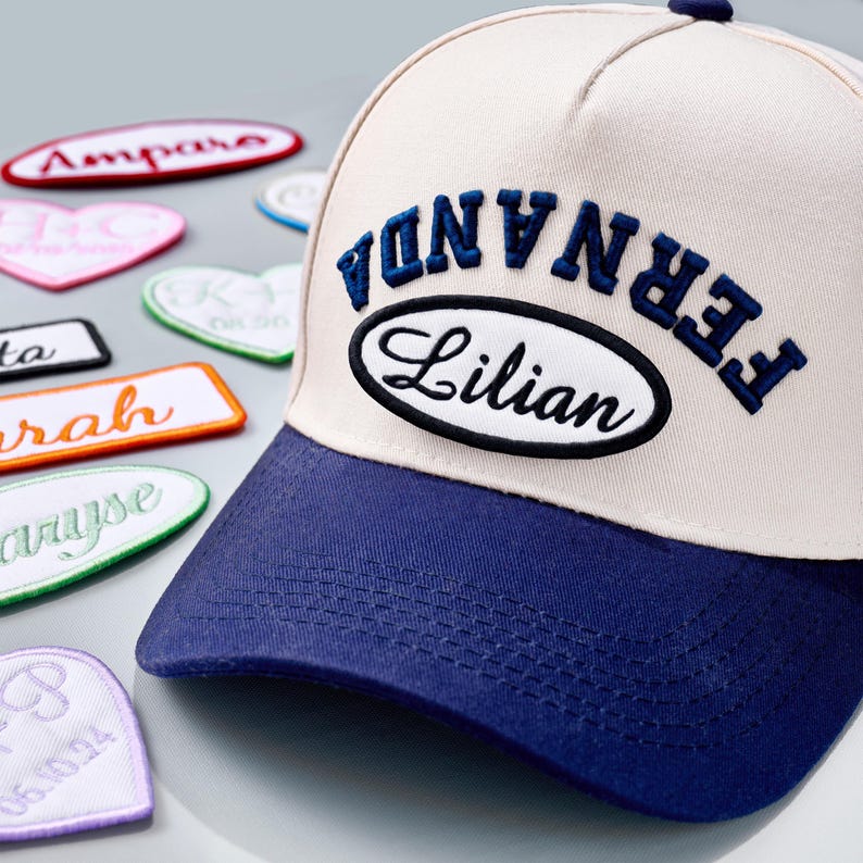 Personalized Name /logo Tag Patch: Any Color of Names and Border Custom ...