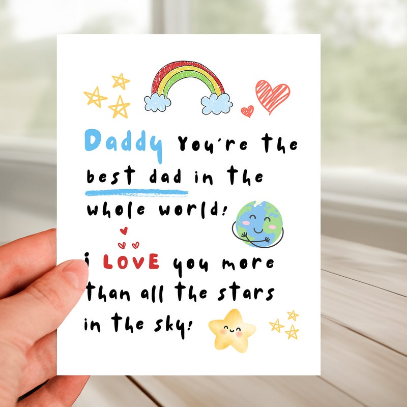 Happy Birthday Dad Card - Etsy