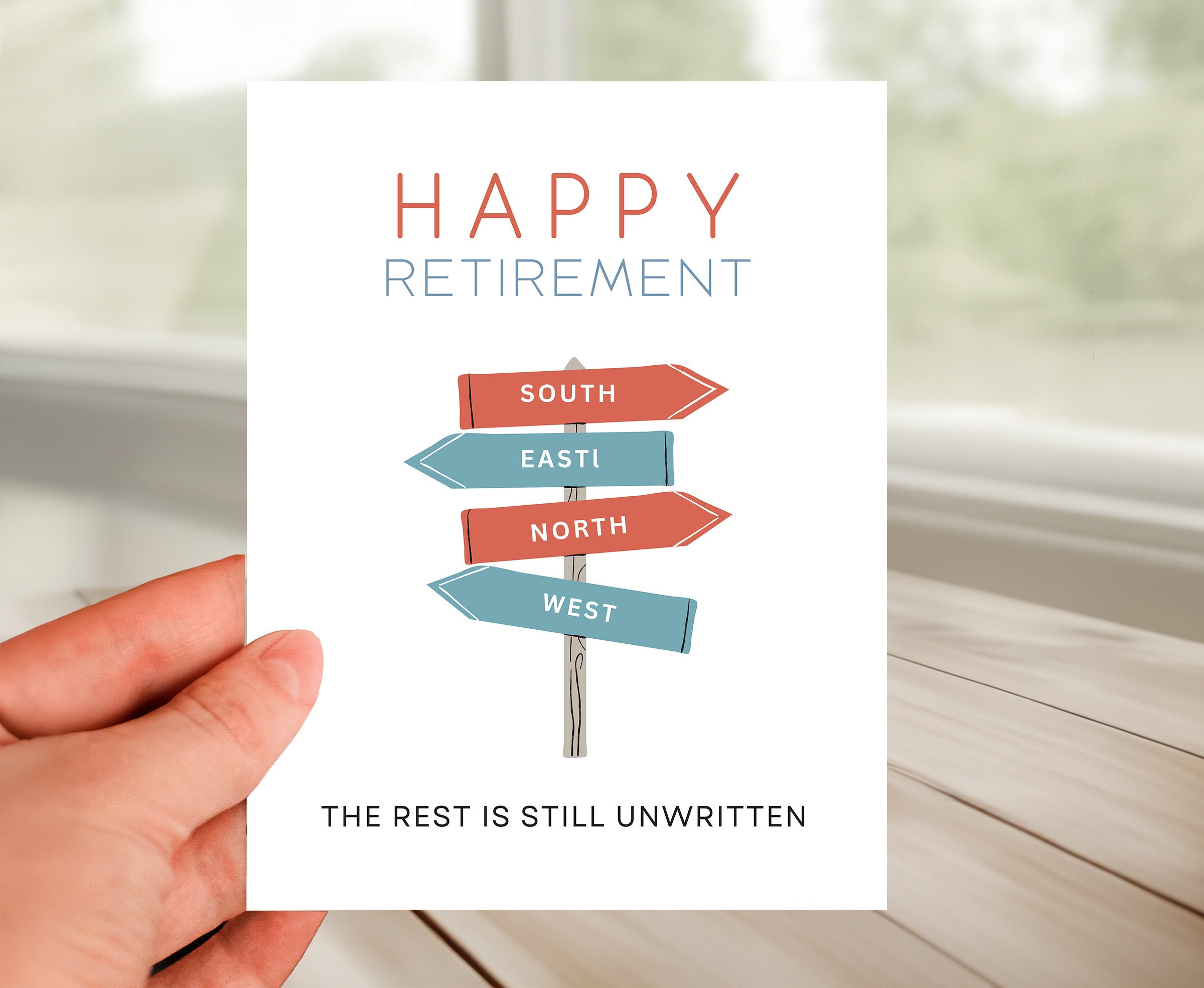 HAPPY RETIREMENT Greeting Card the Rest is Still Unwritten, New ...