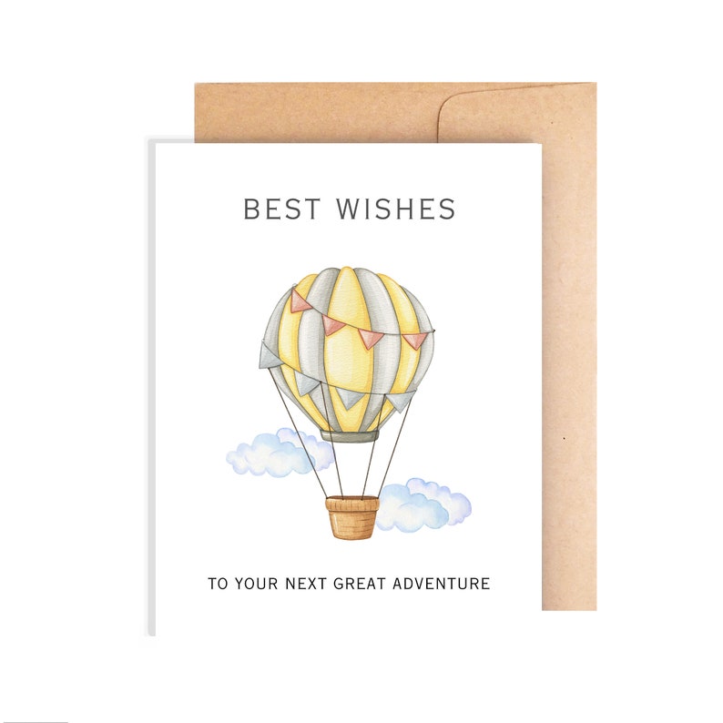 Farewell Greeting Card for Departing Coworker, Friend Farewell Party ...