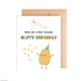 Fun Happy Birthday Card, Cute Potato Pun Birthday Card, Wish A ...
