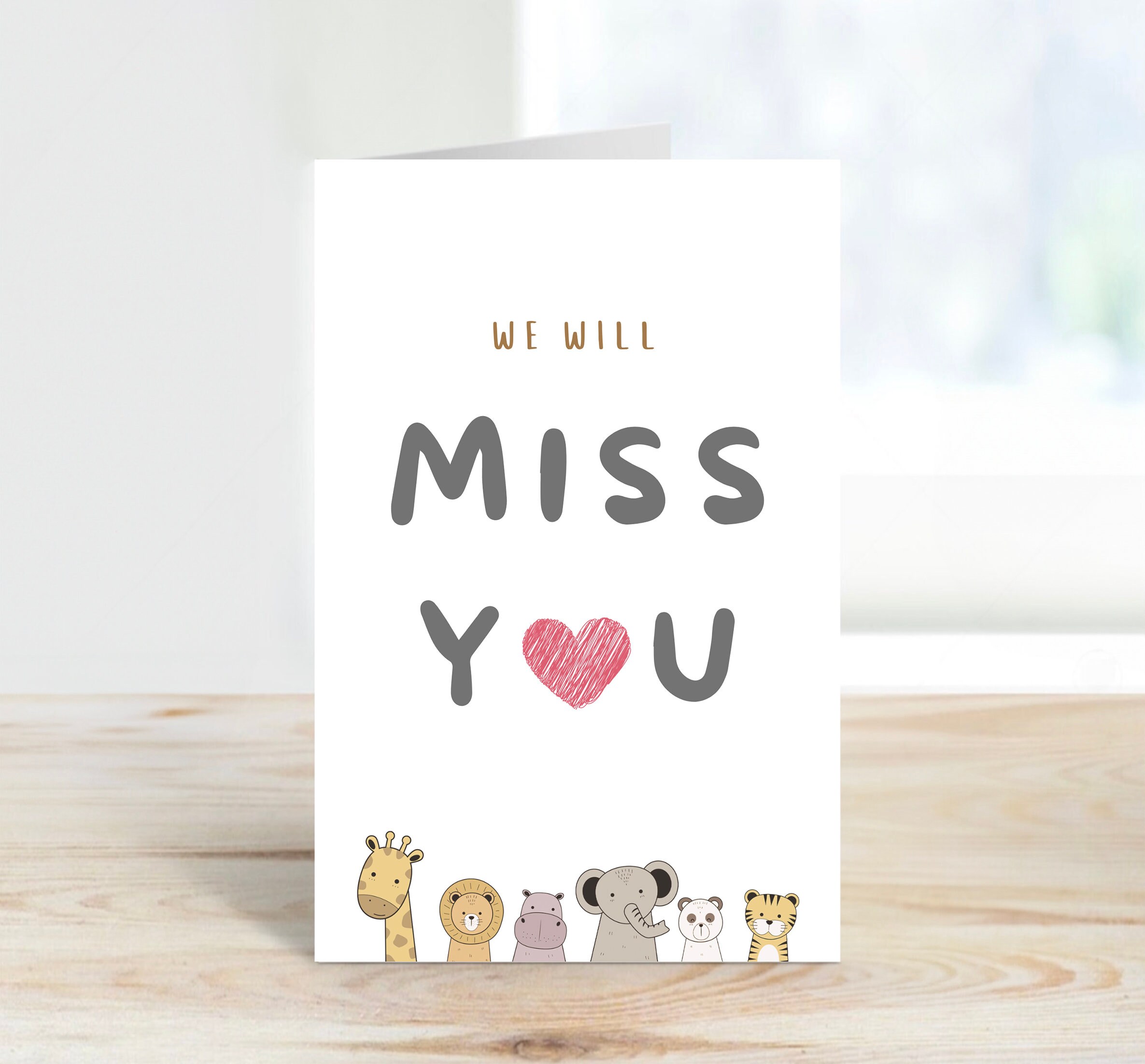 Extra Large Farewell Greeting Card, for the Extra Special Person, Group ...