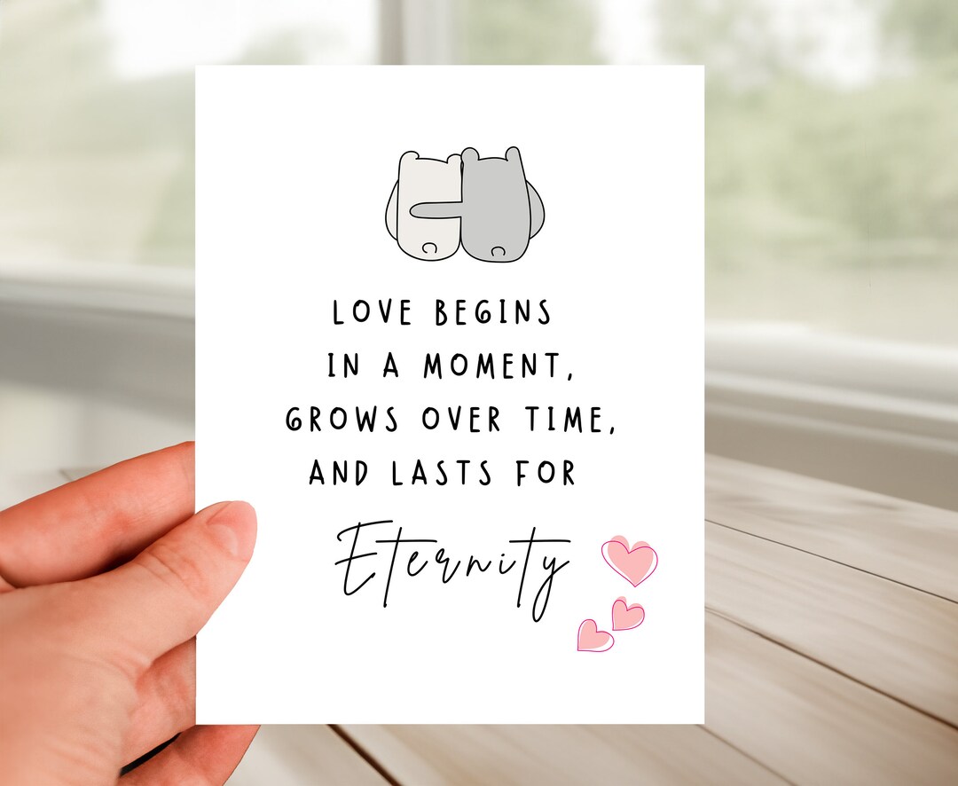 Cute Happy Anniversary Card for Husband, Girlfriend, Boyfriend, Dating ...