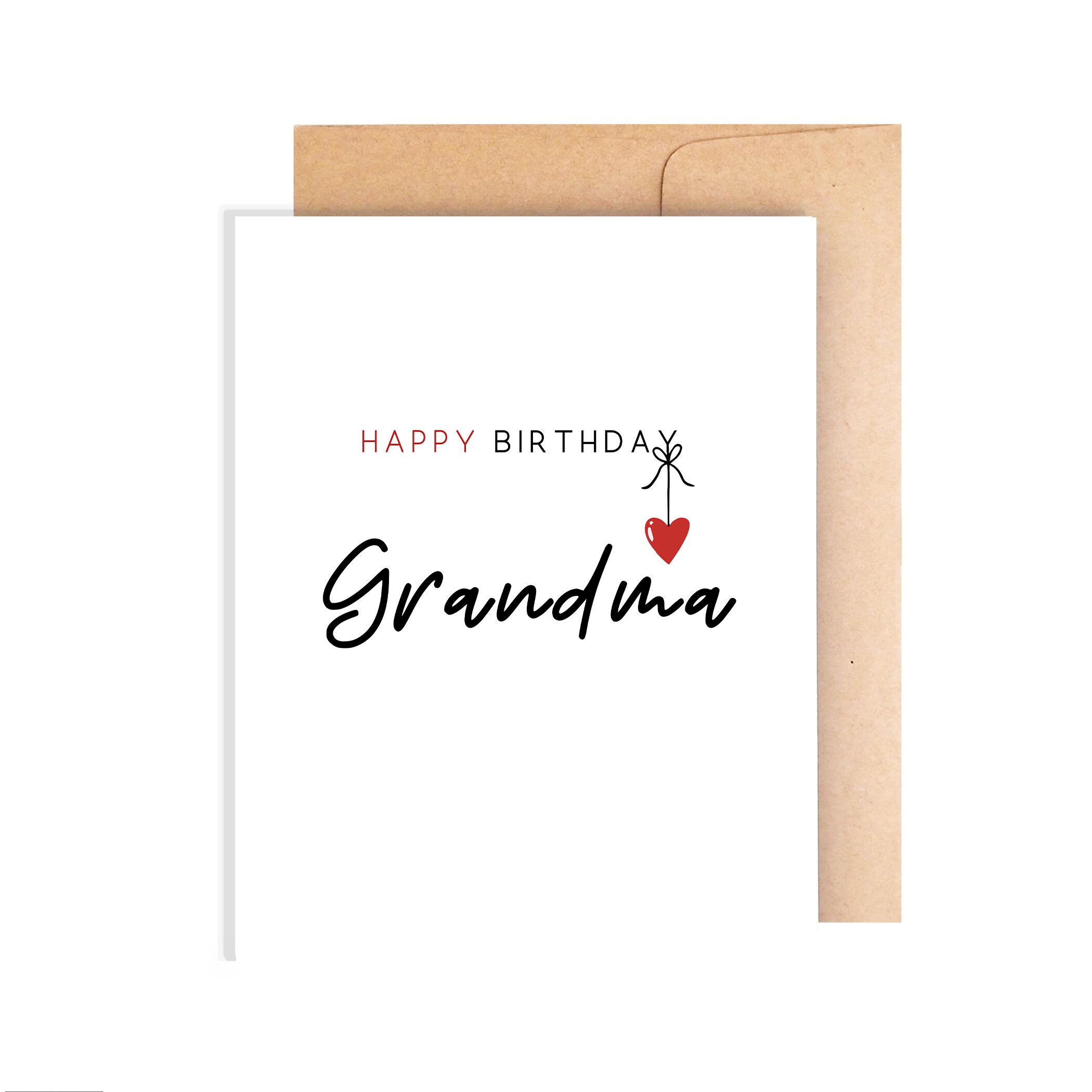 Sweet Birthday Card for Grandma, Grandma's Birthday, Cute Birthday Card ...