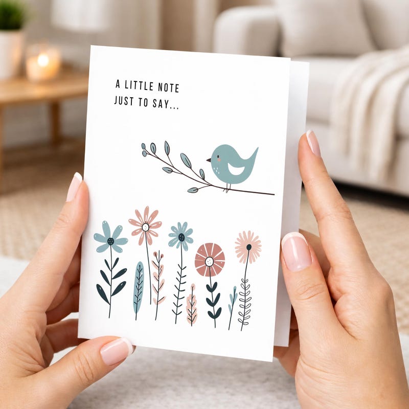 Just to Say Hello Greeting Card - Etsy