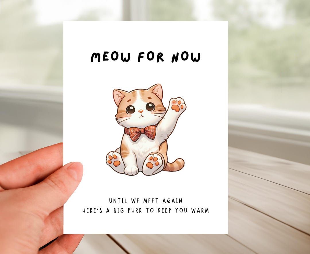 Farewell Greeting Card for Departing Coworkers, Goodbye Friends, See ...