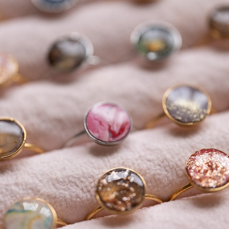 Polymer Clay Ring - Etsy