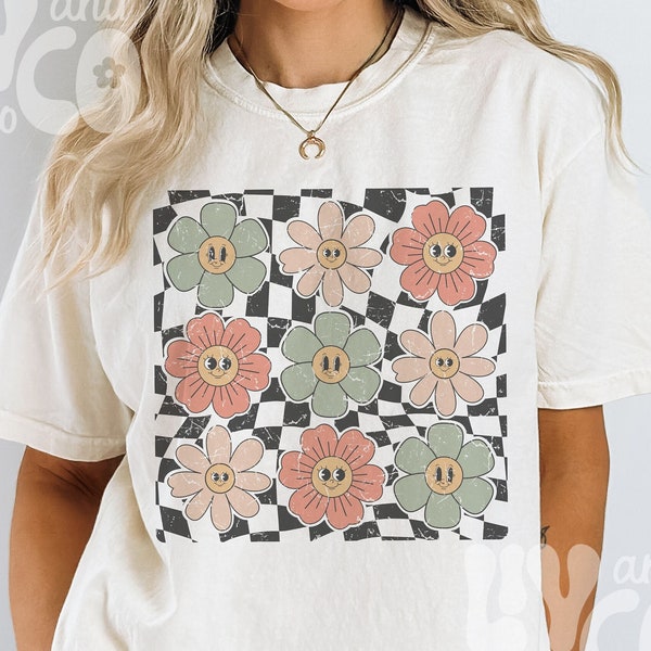 Retro Flowers - Etsy