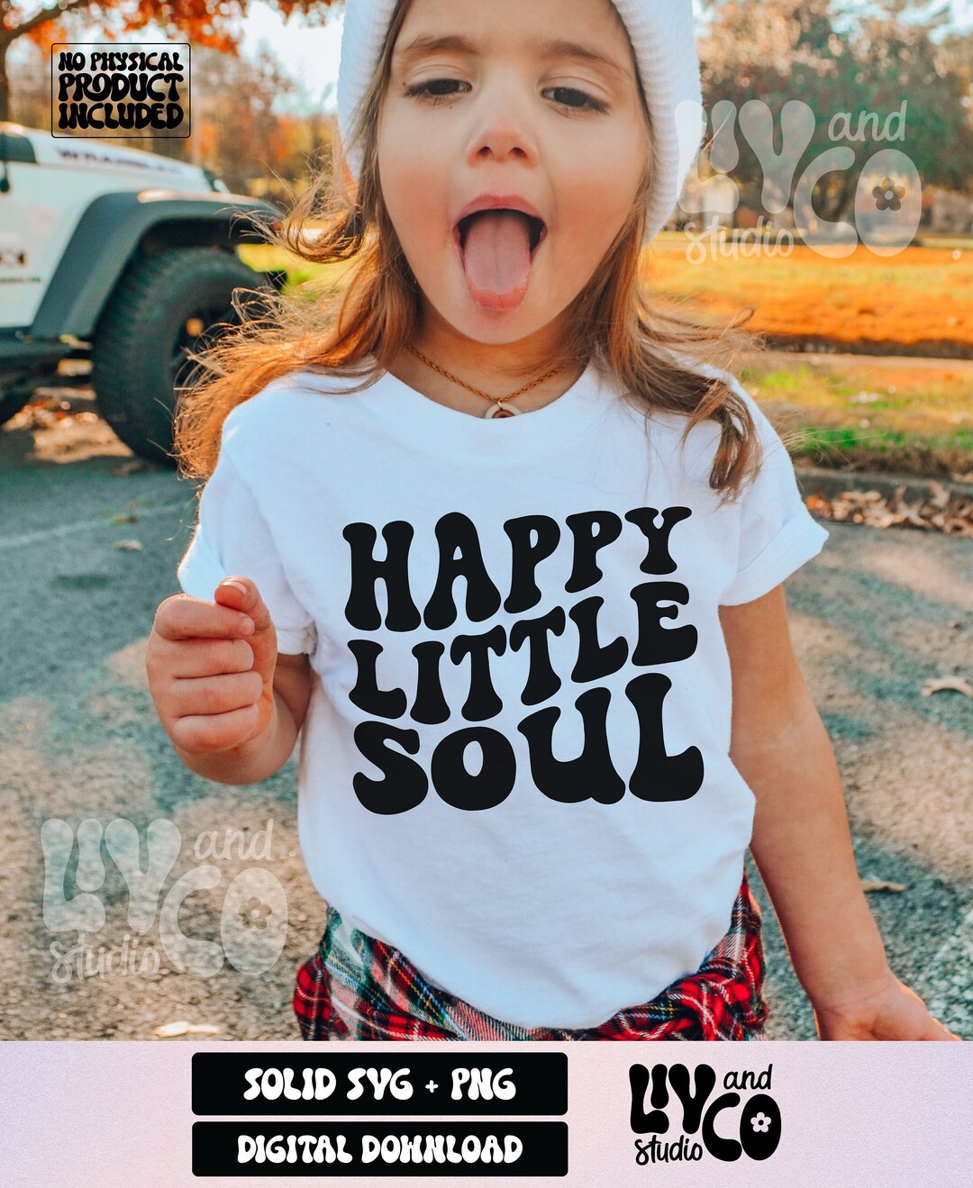 Happy Little Soul Wavy Svg Trendy Svg Happy Vibes Svg Wavy - Etsy