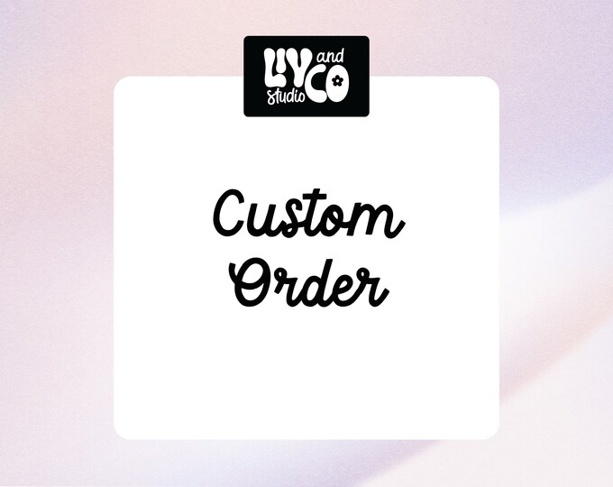 Custom Order Lauren SVG PNG - Etsy