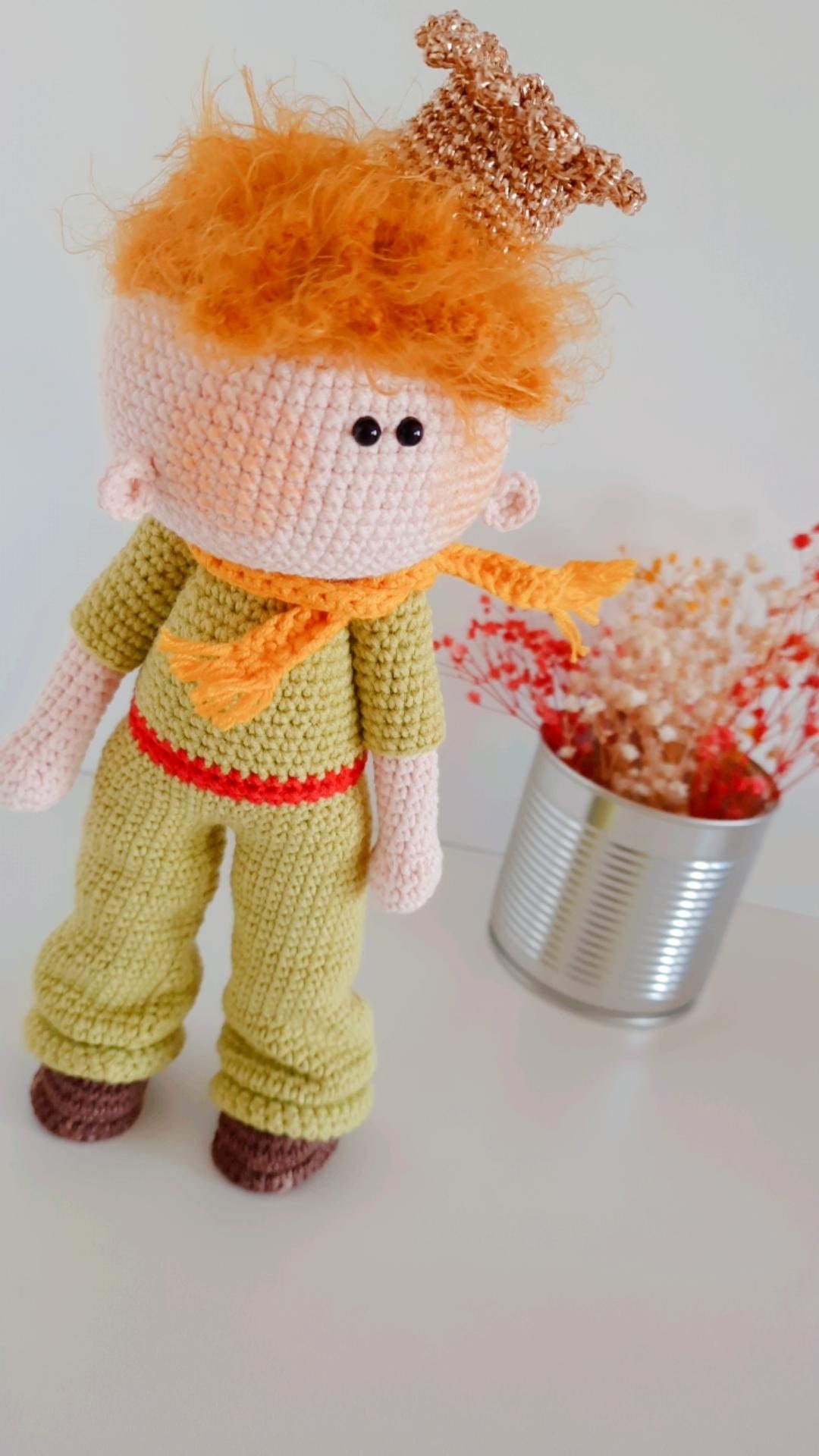 Crochet Little Prince Pattern, Amigurumi Pattern, Crochet Doll Pattern ...