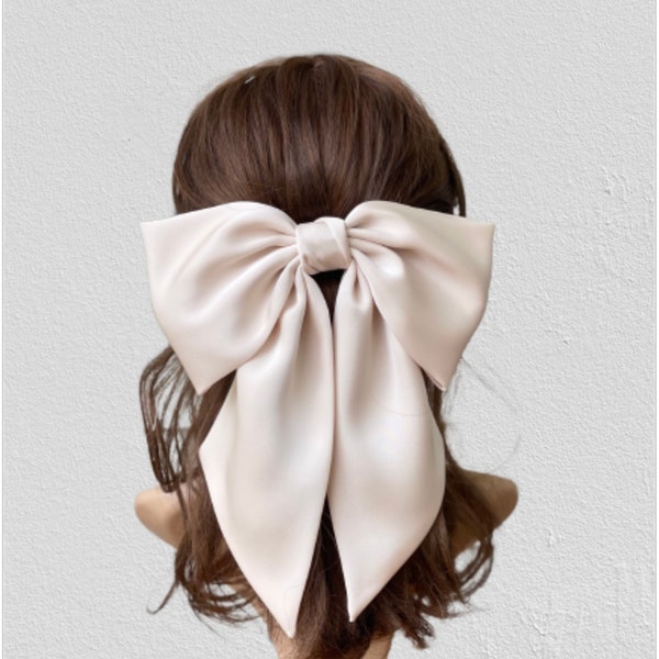 Oversized Hair Bow Etsy