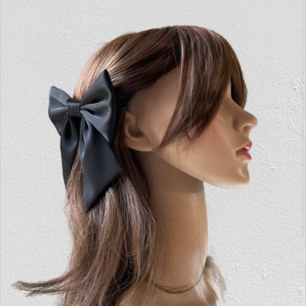 Small Black Bow - Etsy