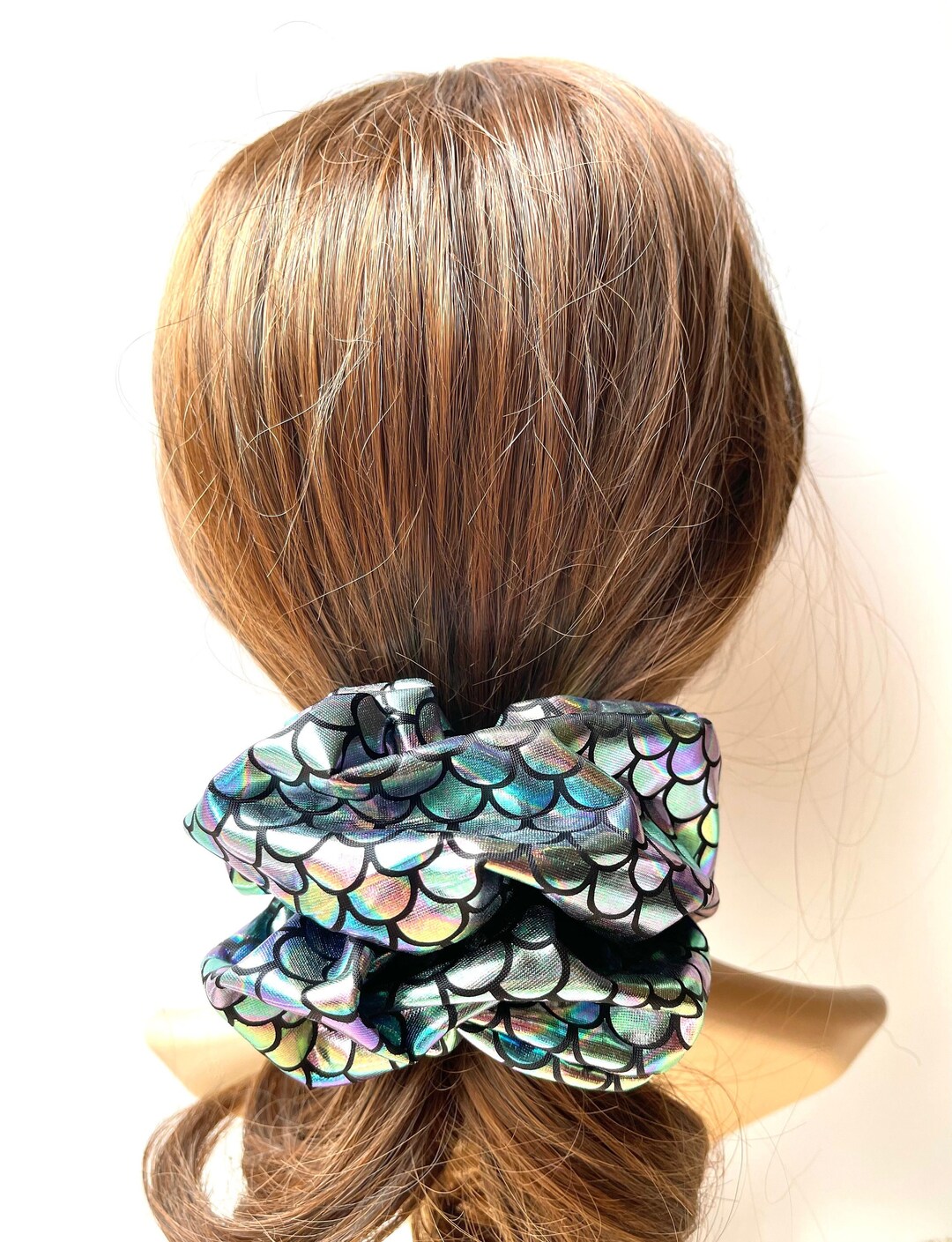 Jumbo Scrunchie, Scrunchy, Iridescent Scrunchies, Women Scrunchy ...
