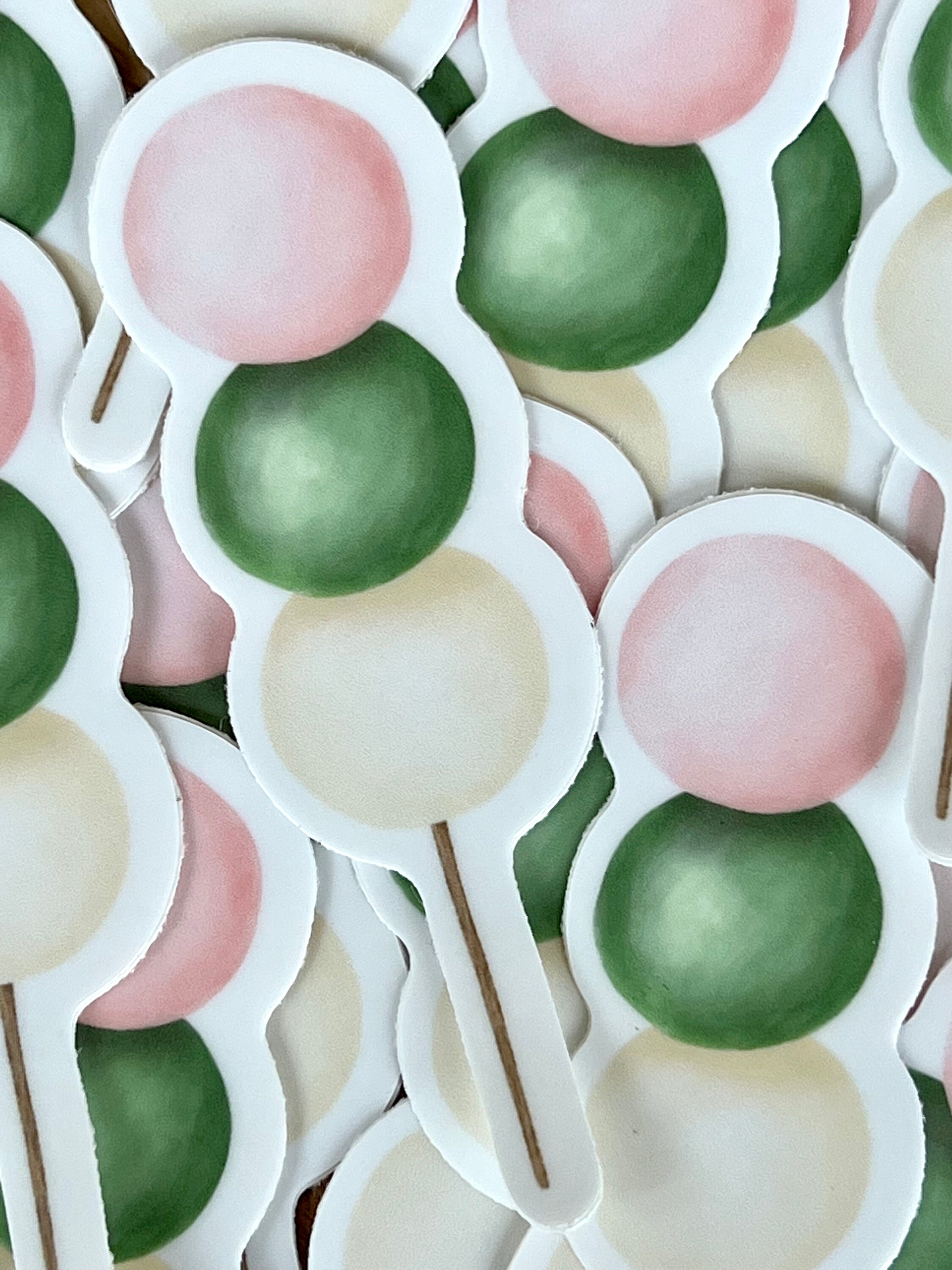 Dango Sticker Dango Cute Kawaii Dango Sticker Decal Sticker - Etsy