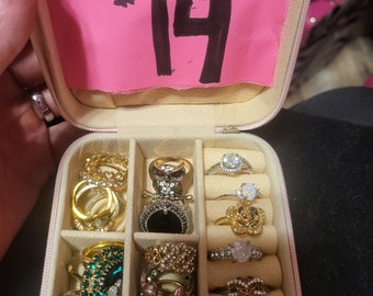Mystery Ring Treasure Hunt Lot Fashion Jewelry Surprise Pack for Resale ...