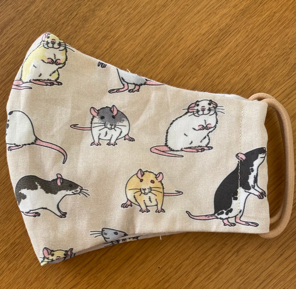Rat Mask Washable Face Mask With Filter Pocket Adult and Child - Etsy