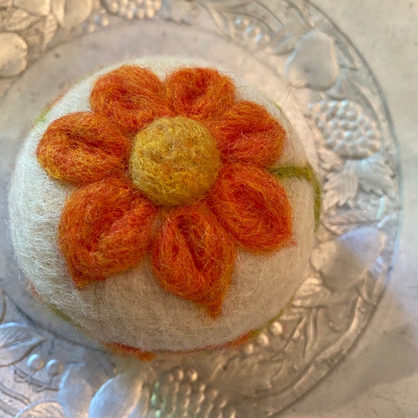 Felted Wool Pincushion - Etsy