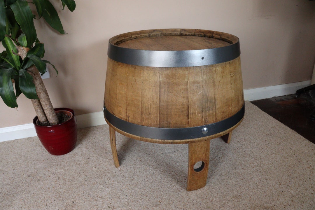 Deep Top Barrel Table - Etsy