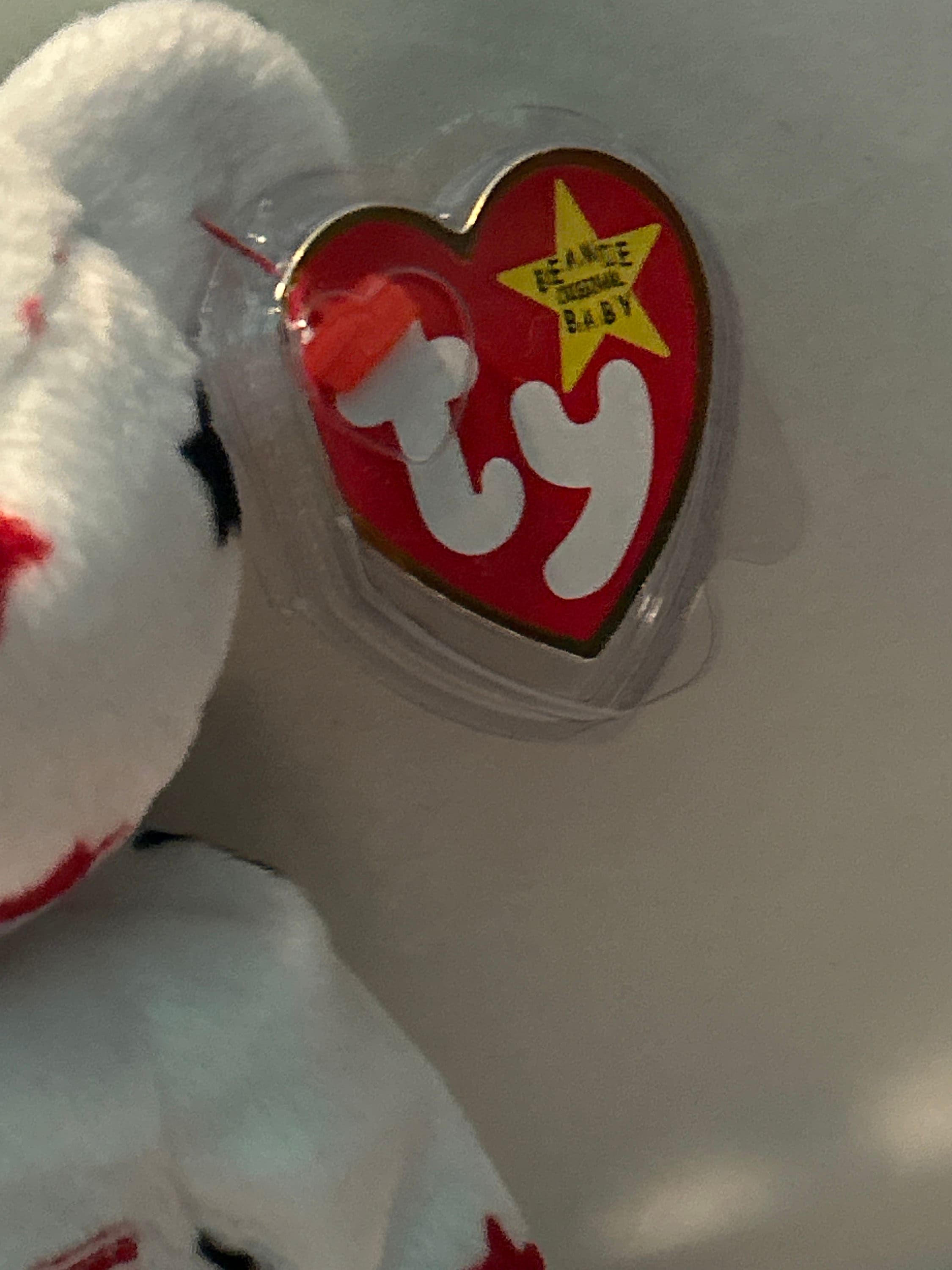 TY Beanie Baby Glory Rare 1997 Hang Tag/ 1998 Tush Tag - Etsy