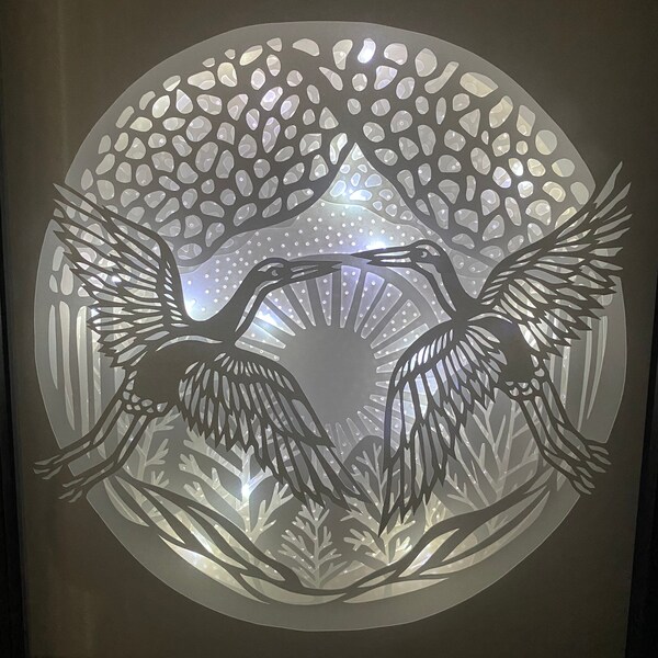 Paper Cut Art - Etsy