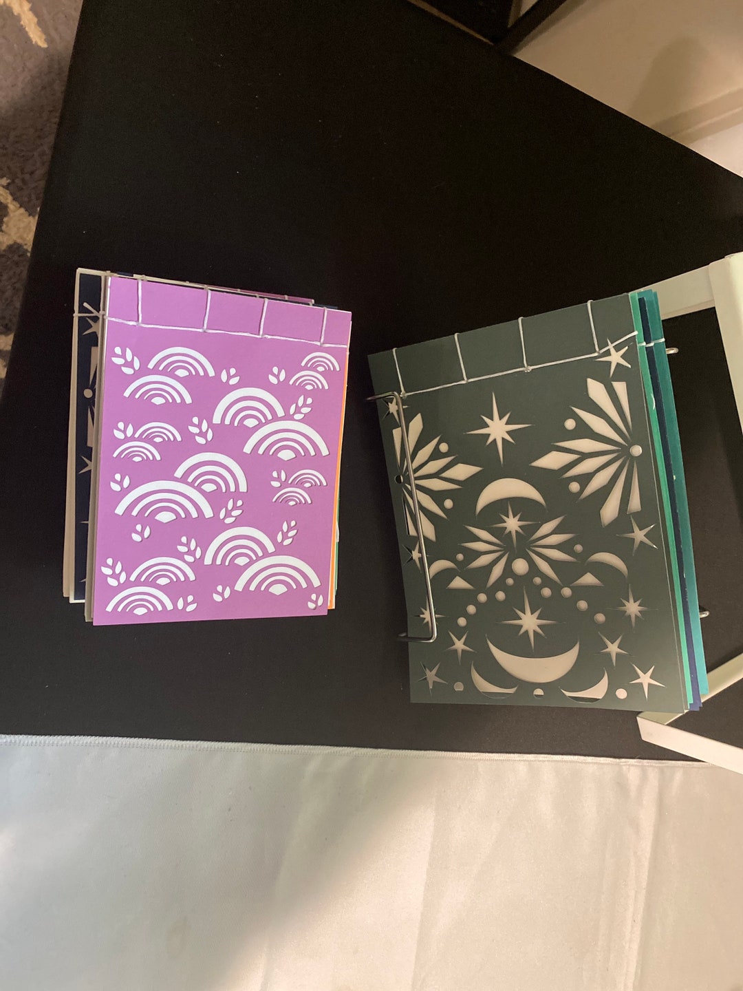 AVA: Handmade Notebook With Papercut Cover and Japanese Bookbinding - Etsy