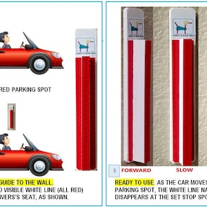 New Garage Car Parking Assistant/aid, Good Visibility From Driver and ...