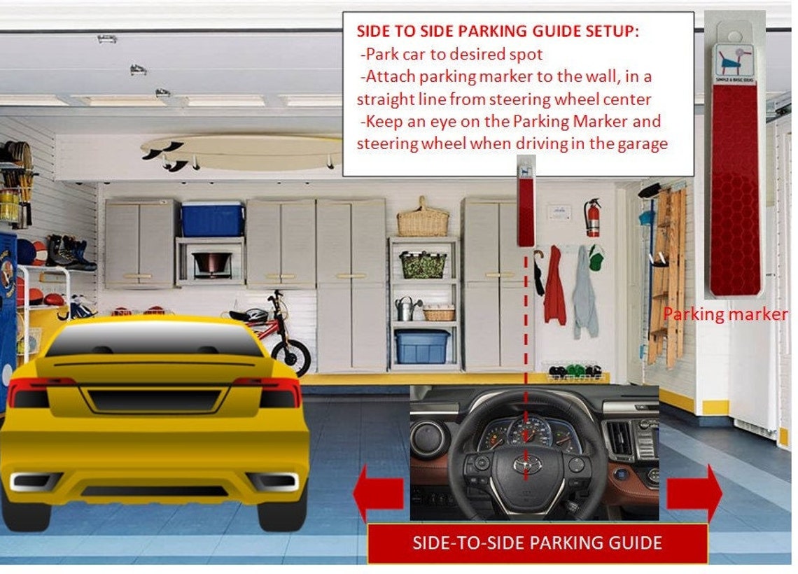 New Garage Car Parking Assistant/aid, Good Visibility From Driver and ...