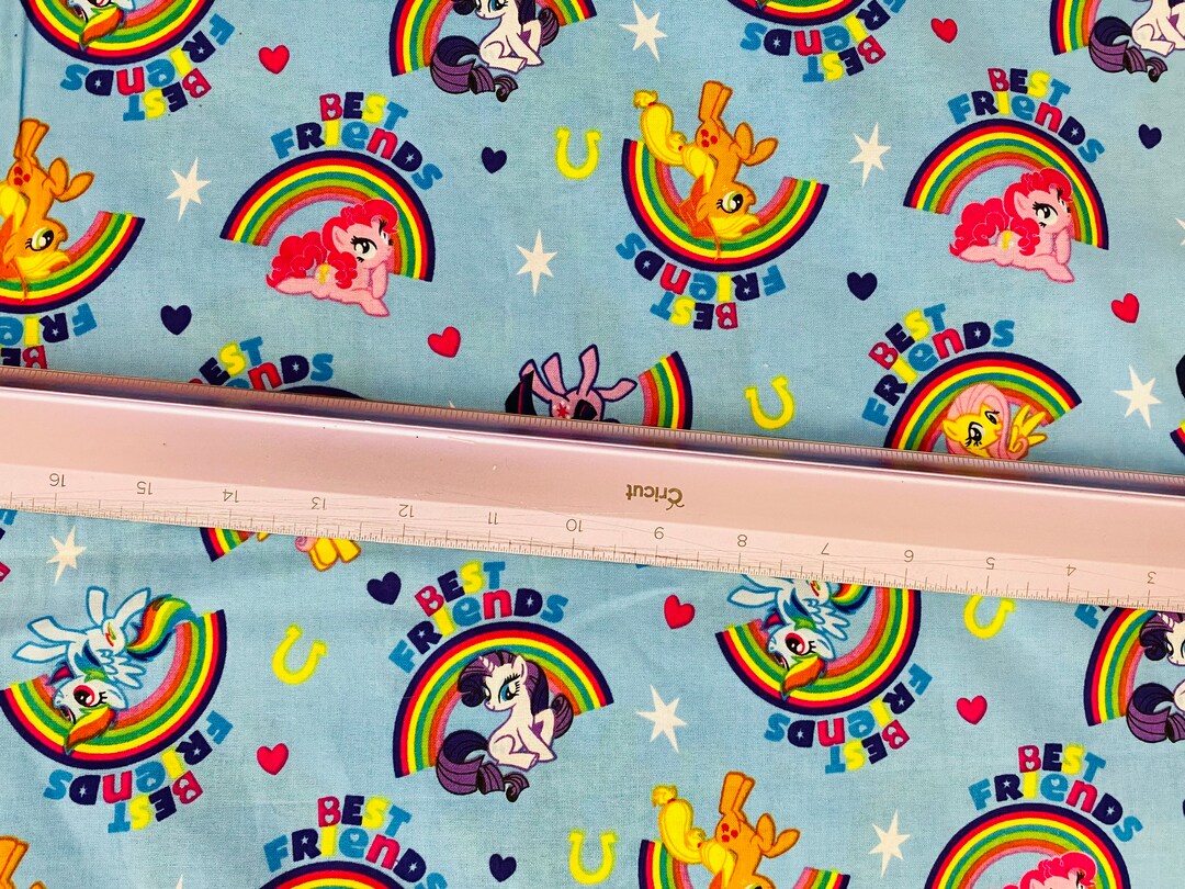My Little Pony Pinky Pie Twilight Sparkle Rainbow Friends Polyester ...