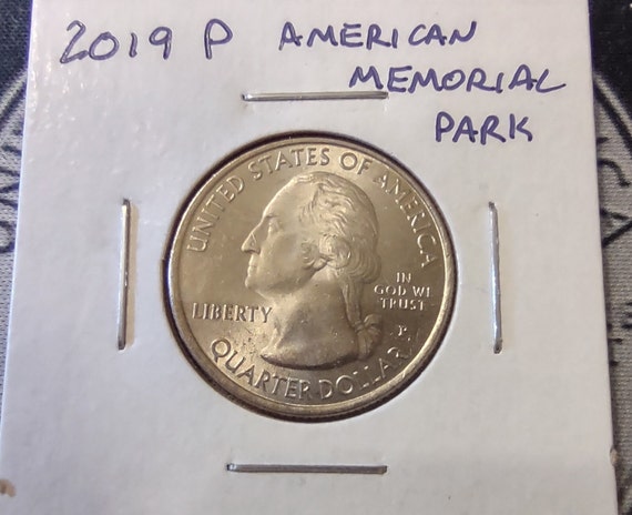 2019 P American Memorial Park Quarter Errors | Etsy