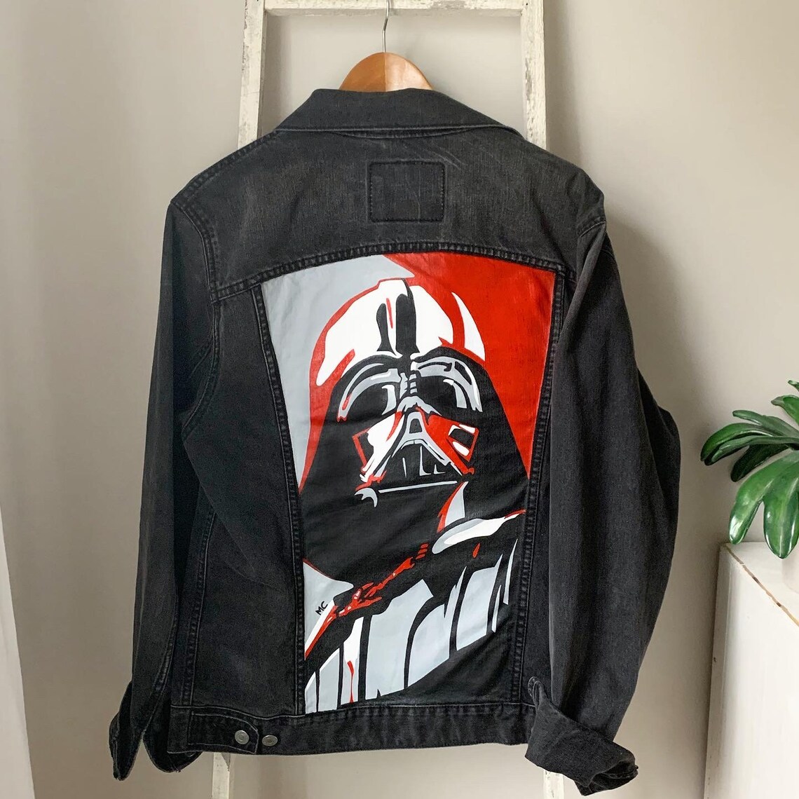Custom Hand-painted Denim Jackets - Etsy