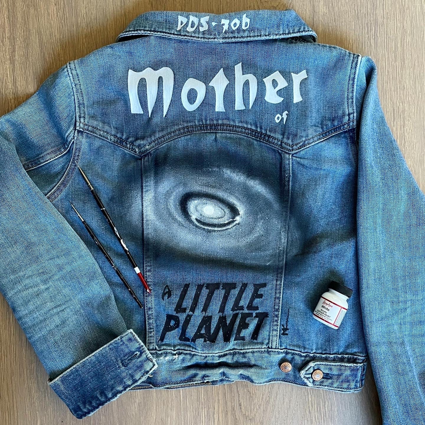 Custom Hand-painted Denim Jackets - Etsy