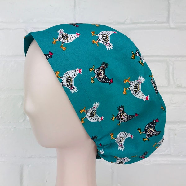 Scrub Cap Pattern With Elastic - Etsy