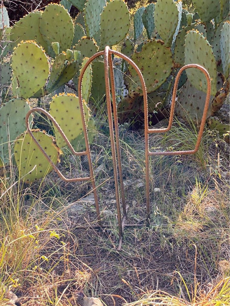 Rebar Cactus Yard Art Metal Art Garden Art | Etsy