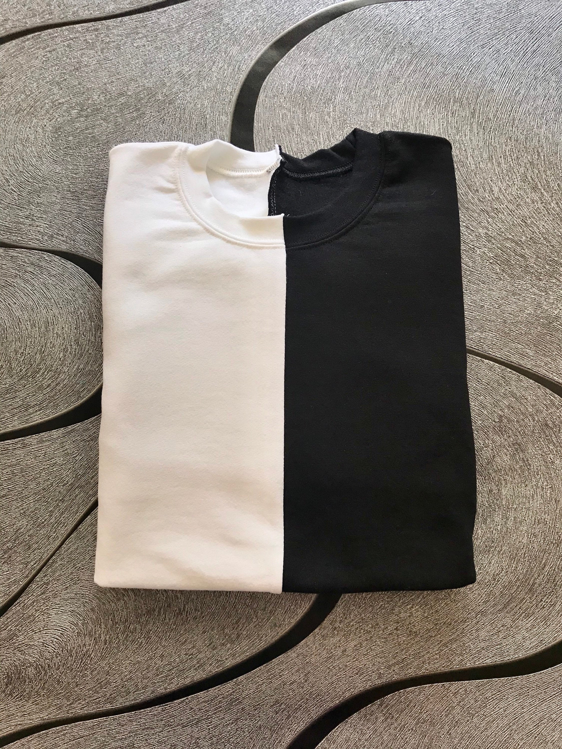 Custom Two-toned Crewneck Personalized Sweatshirt - Etsy