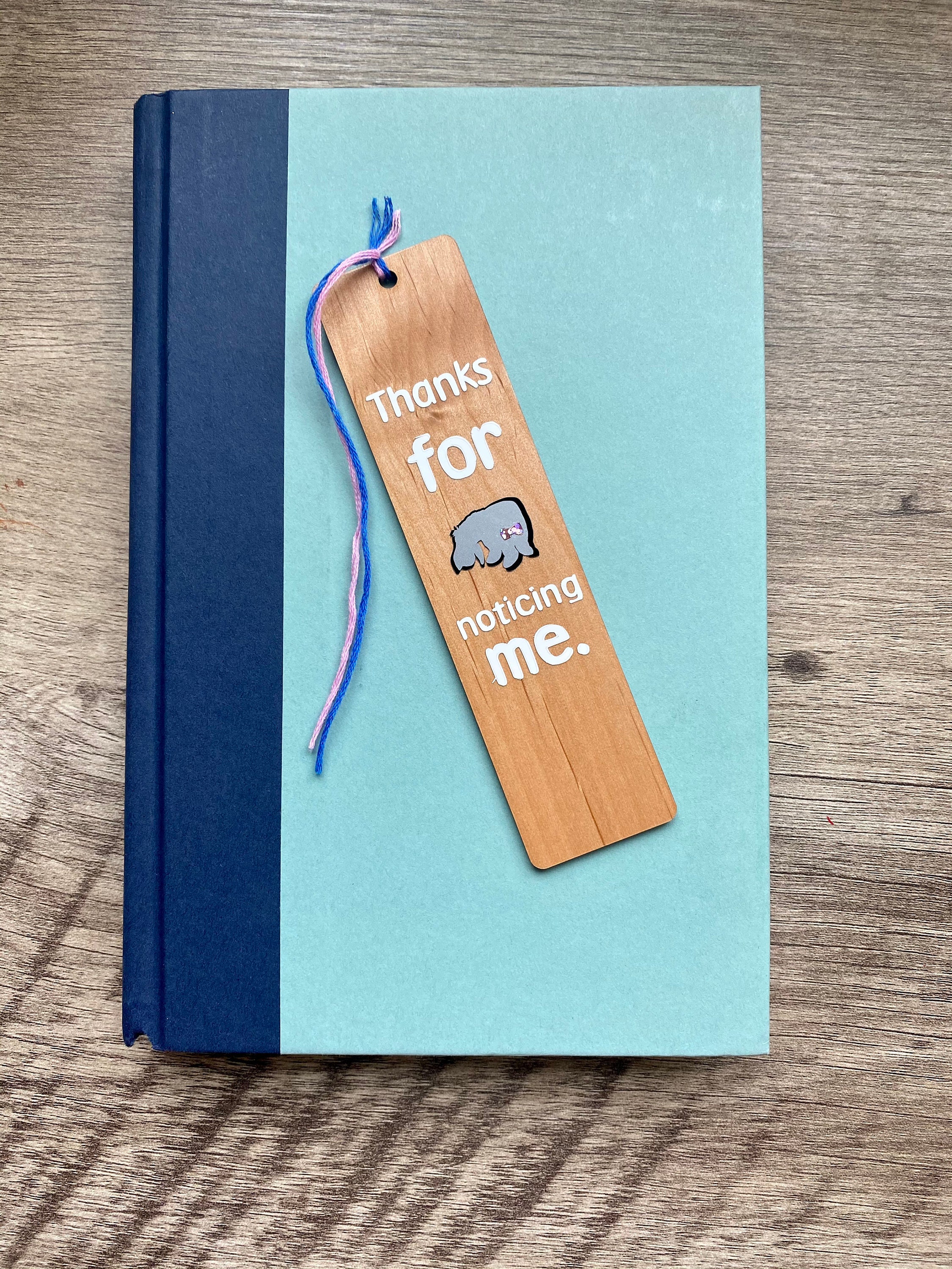 Custom Bookmark, Disney Bookmarks, Eeyore, Winnie the Pooh, Wooden ...