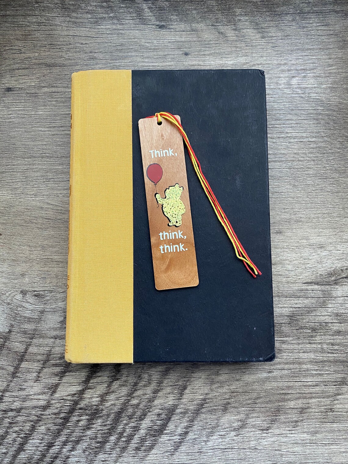 Custom Bookmark, Disney Bookmarks, Winnie the Pooh, Wooden Bookmark ...