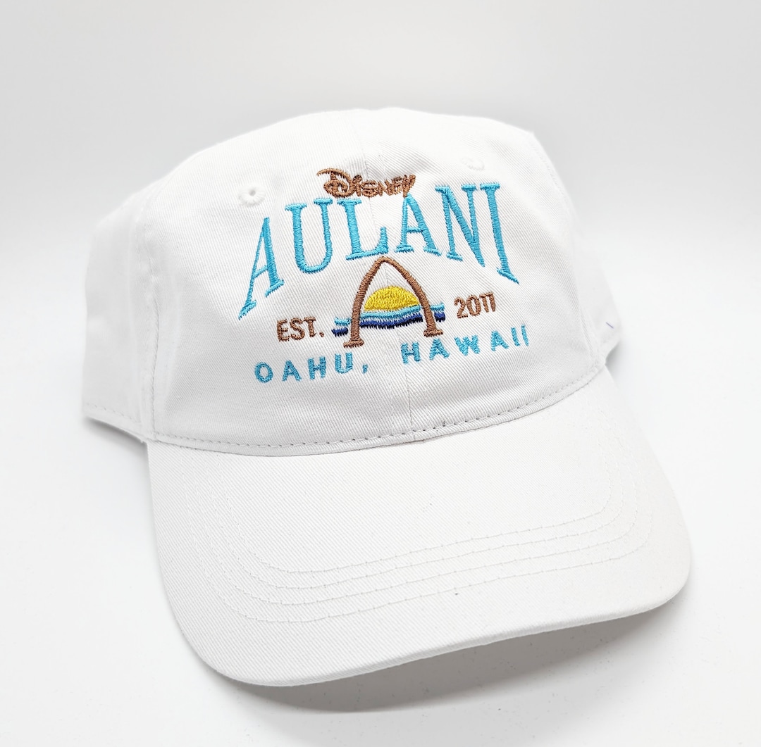 Disney Vacation Club DVC Aulani Hawaii Inspired Embroidered Hat ...