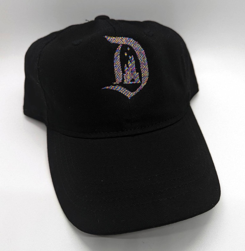 Disneyland D Logo With Castle Inspired Embroidered Hat - Etsy