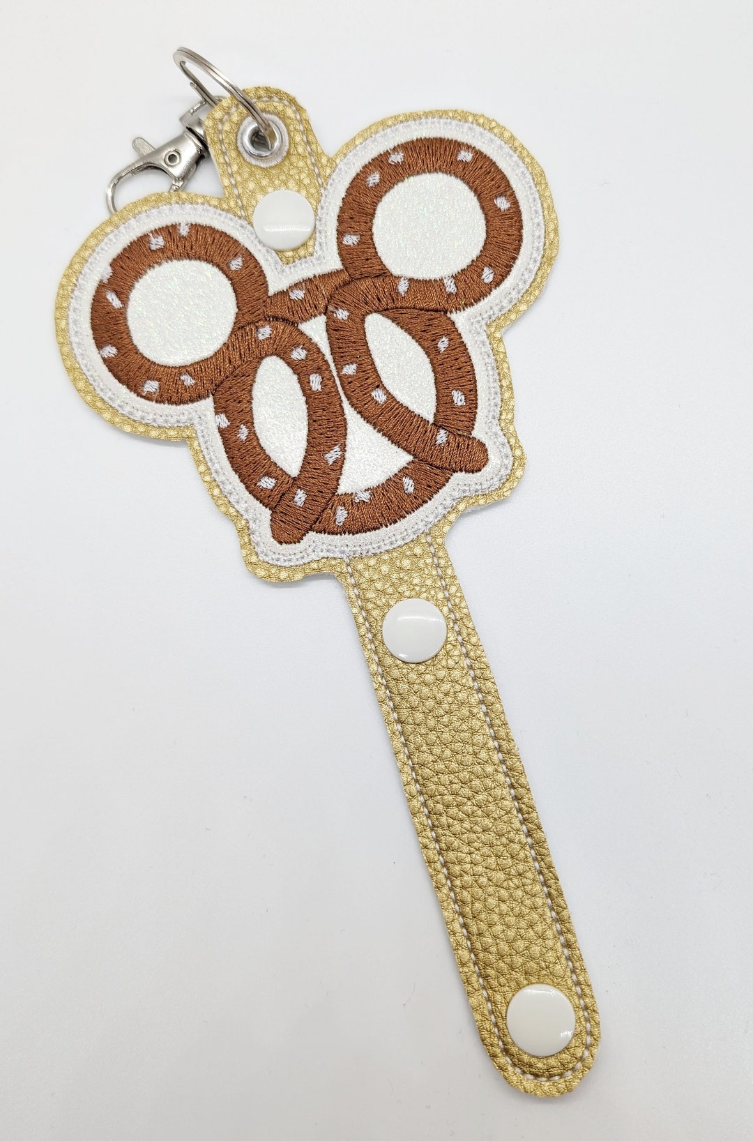 Disney Mickey Pretzel Snack Inspired Mickey Ears Sunglasses Holder ...