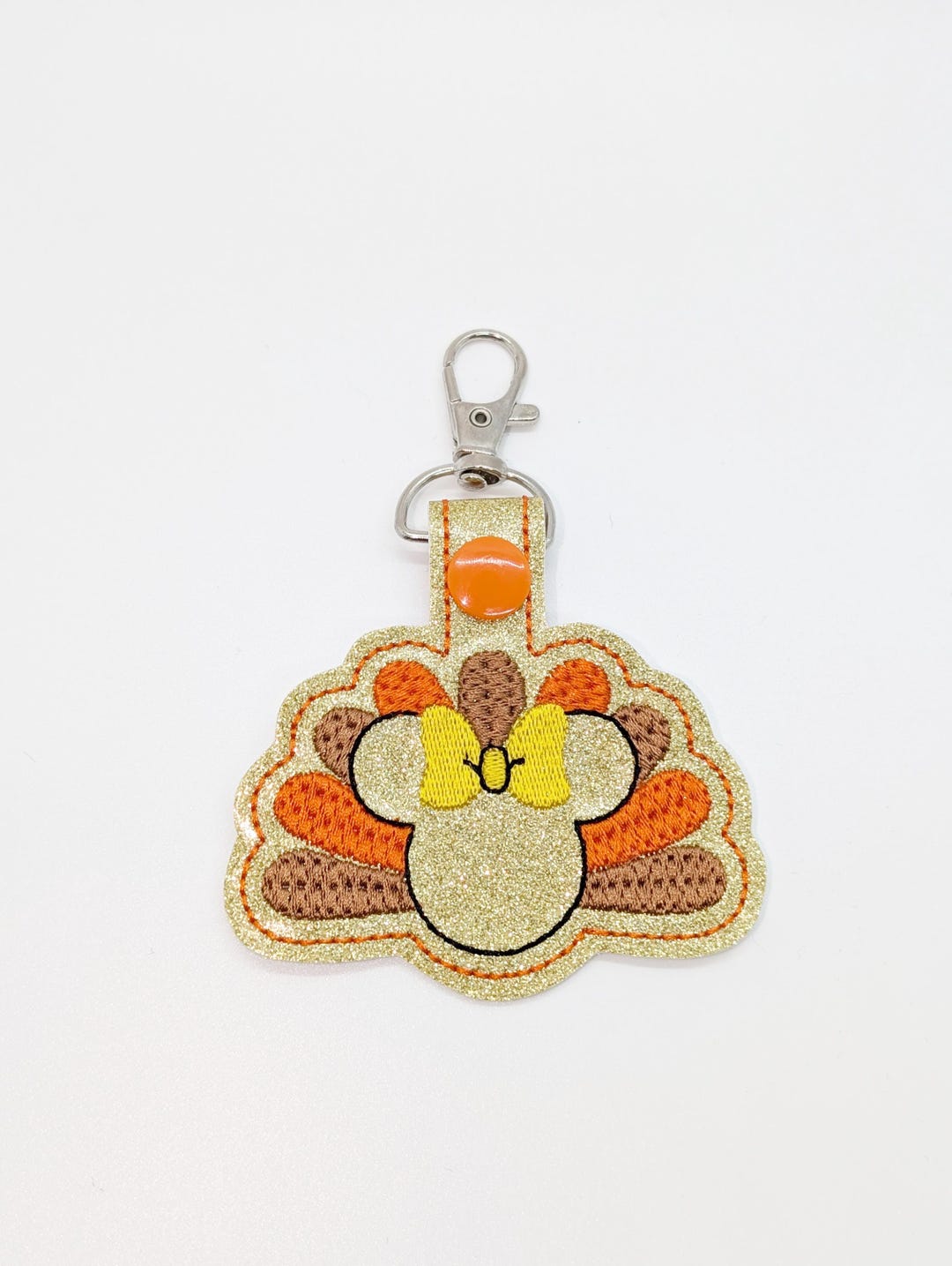 Disney Minnie Thanksgiving Turkey Inspired Keychain Backpack Purse ...