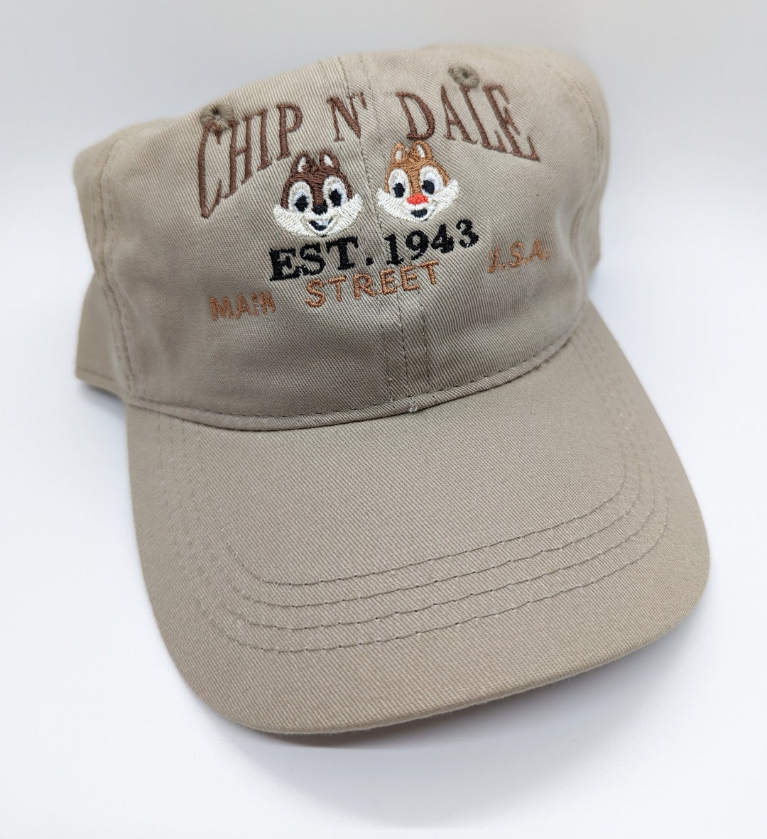 Disney Chip and Dale Inspired Embroidered Hat Multiple Colors Available ...