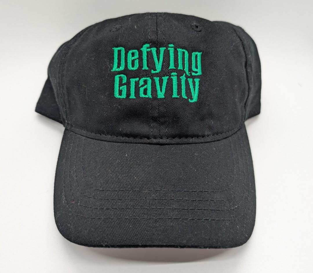 Wicked Defying Gravity Inspired Embroidered Hat Multiple Colors ...