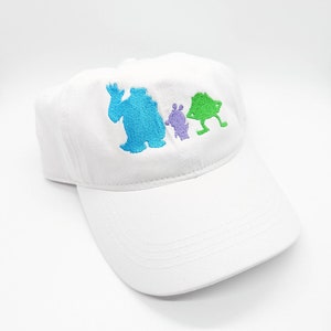 Disney Monsters Inc Sulley Boo Mike Inspired Embroidered Hat Multiple ...