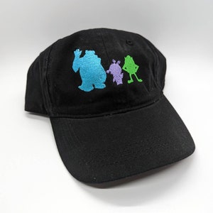 Disney Monsters Inc Sulley Boo Mike Inspired Embroidered Hat Multiple ...