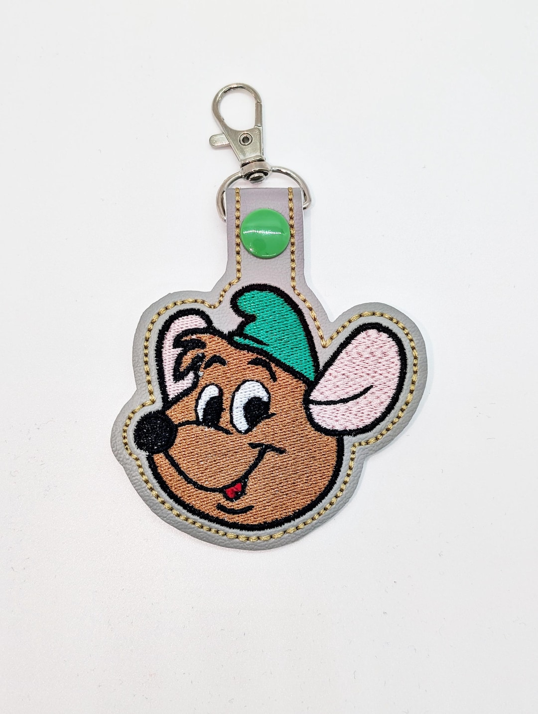 Disney Cinderella Gus Gus Inspired Keychain Backpack Purse Charm ...