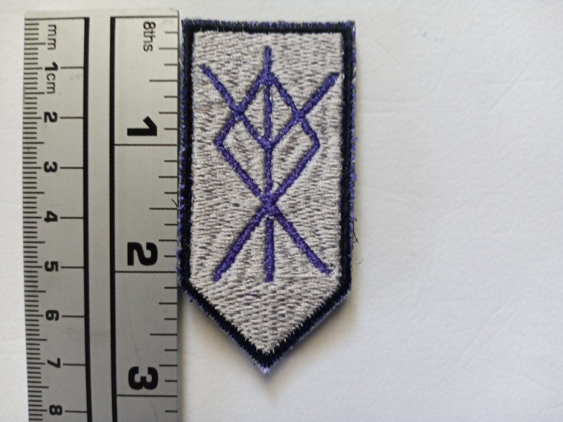 Algiz and Othalaz Bind Rune Banner Patch | Etsy