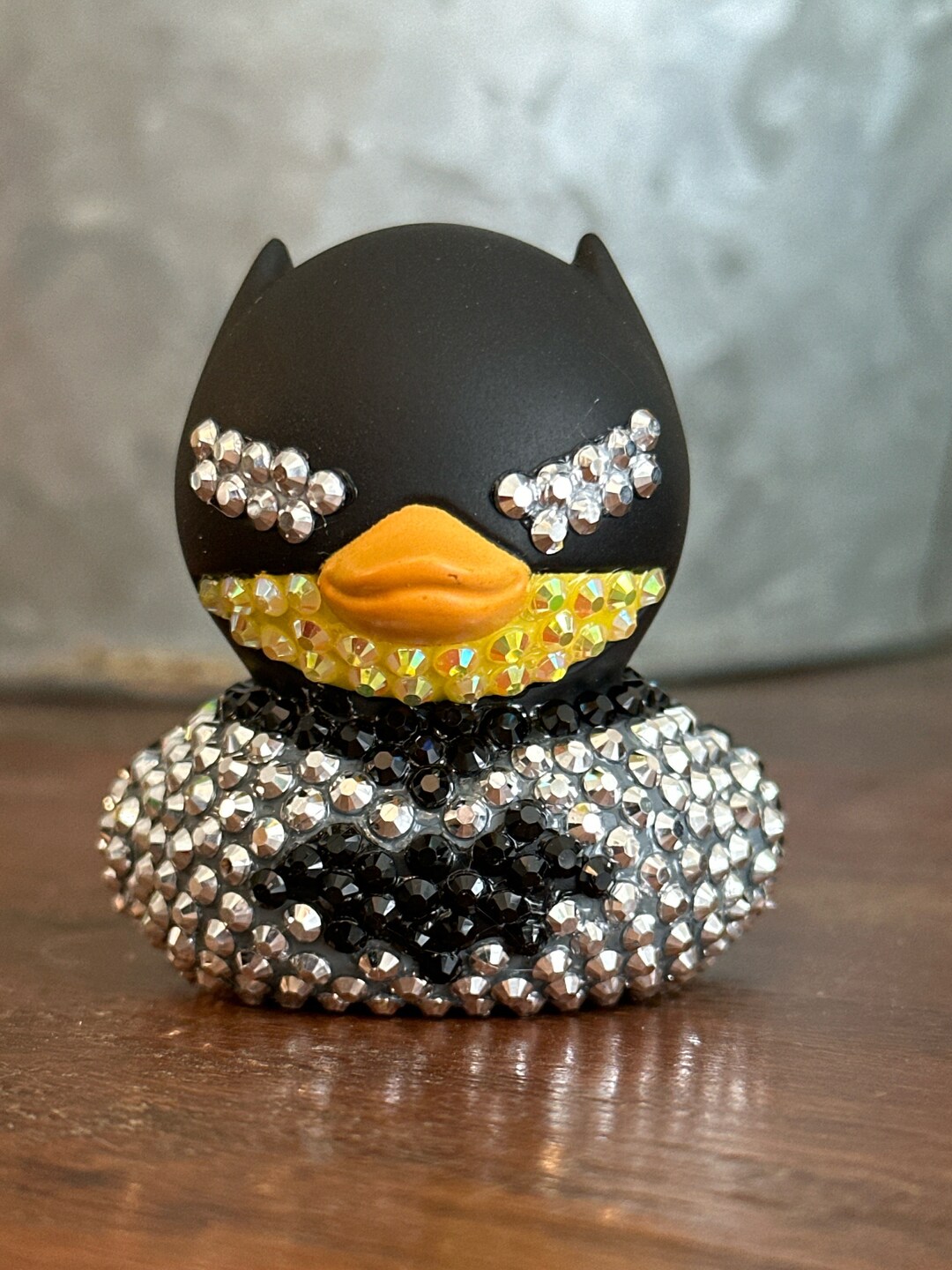 Bat Guy 2 Rhinestone Rubber Duck - Etsy